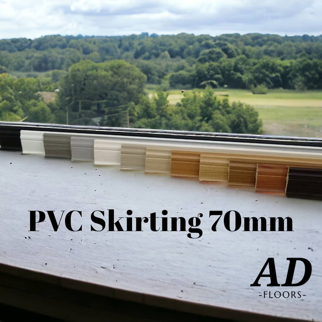 PVC Skirting 70 MM (For SPC & Vinyl Use) | Shopee Malaysia