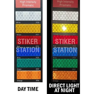 3M HIP STICKER - (High Intensity Grade Prismatic Reflective Sticker ...