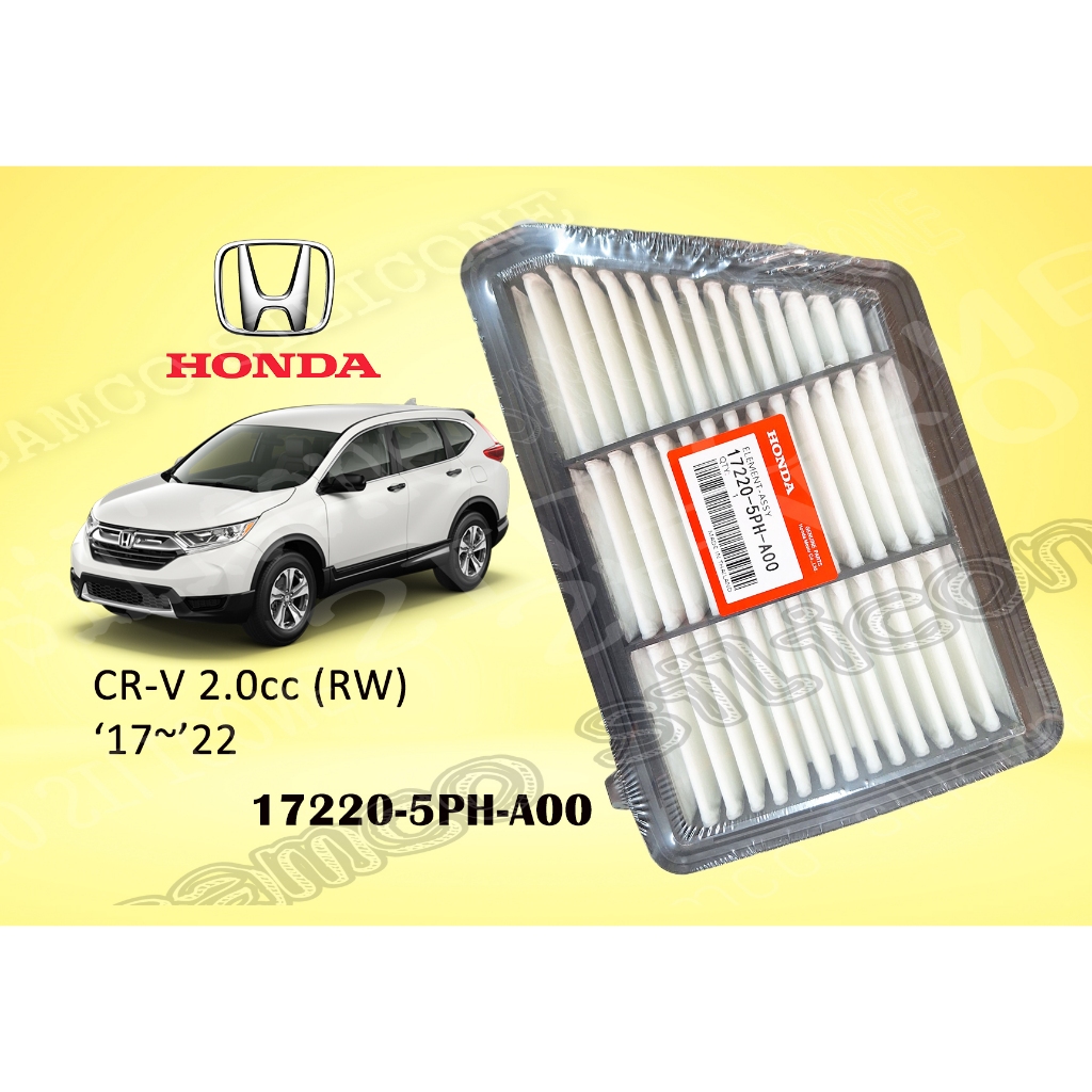 Air Filter Honda CR-V CRV 2.0 TLH TME RW 2017~2022 Fifth generation ...