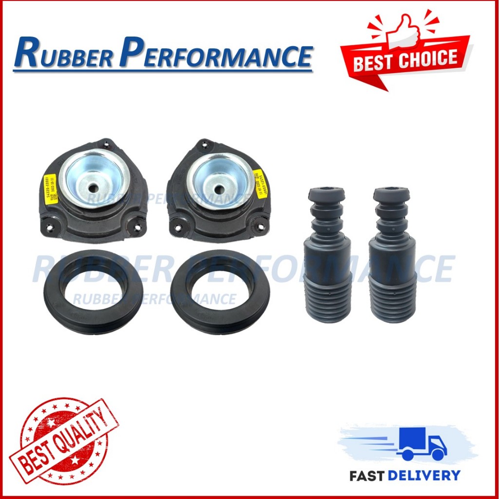 1 SET DEPAN/FRONT ABSORBER MOUNTING / BEARING / COVER NISSAN LATIO C11 ...