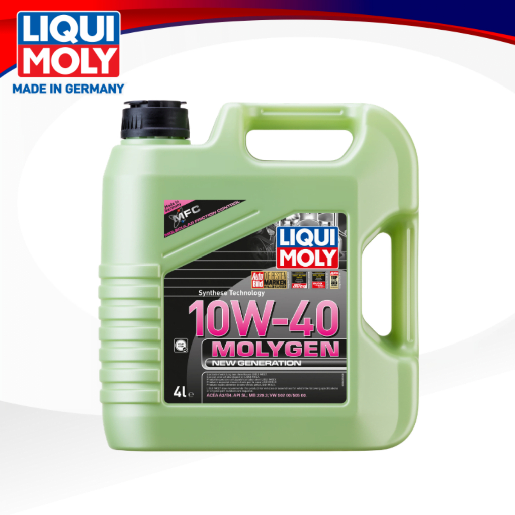 Liqui Moly MOLYGEN 10W40 New Generation Fully Synthetic Engine Oil (5 ...