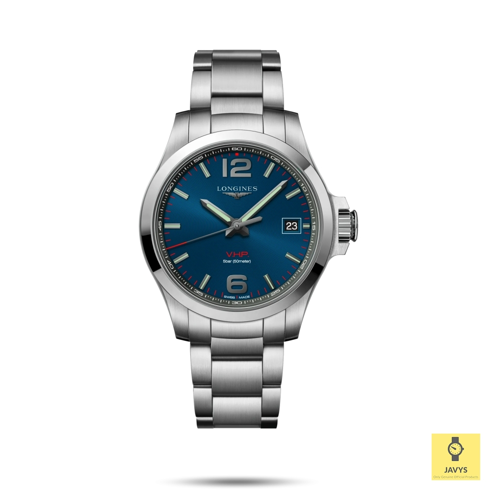 LONGINES Watch L3.716.4.96.6 L37164966 / Men's / CONQUEST V.H.P. / Date ...
