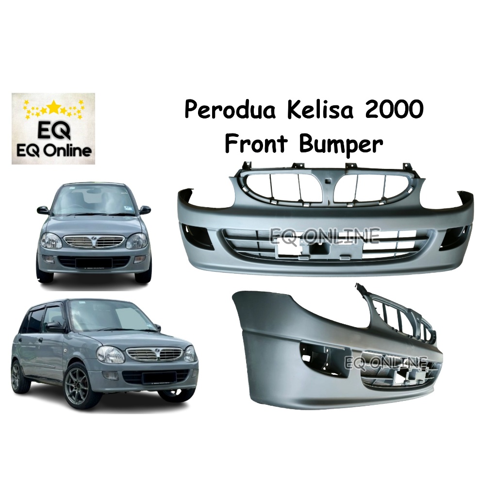 Perodua Kelisa 2000 Front Bumper (1st Model) PP Plastic Malaysia ...