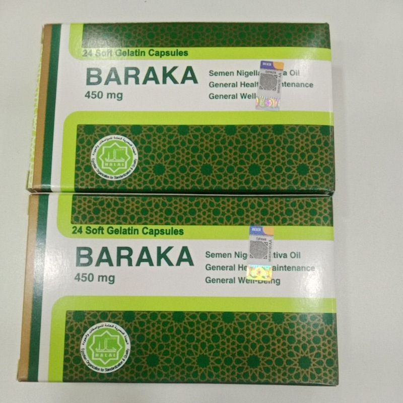 Baraka 450mg 24's (HABBATUS SAUDA) (EXP 31/10/2024) | Shopee Malaysia