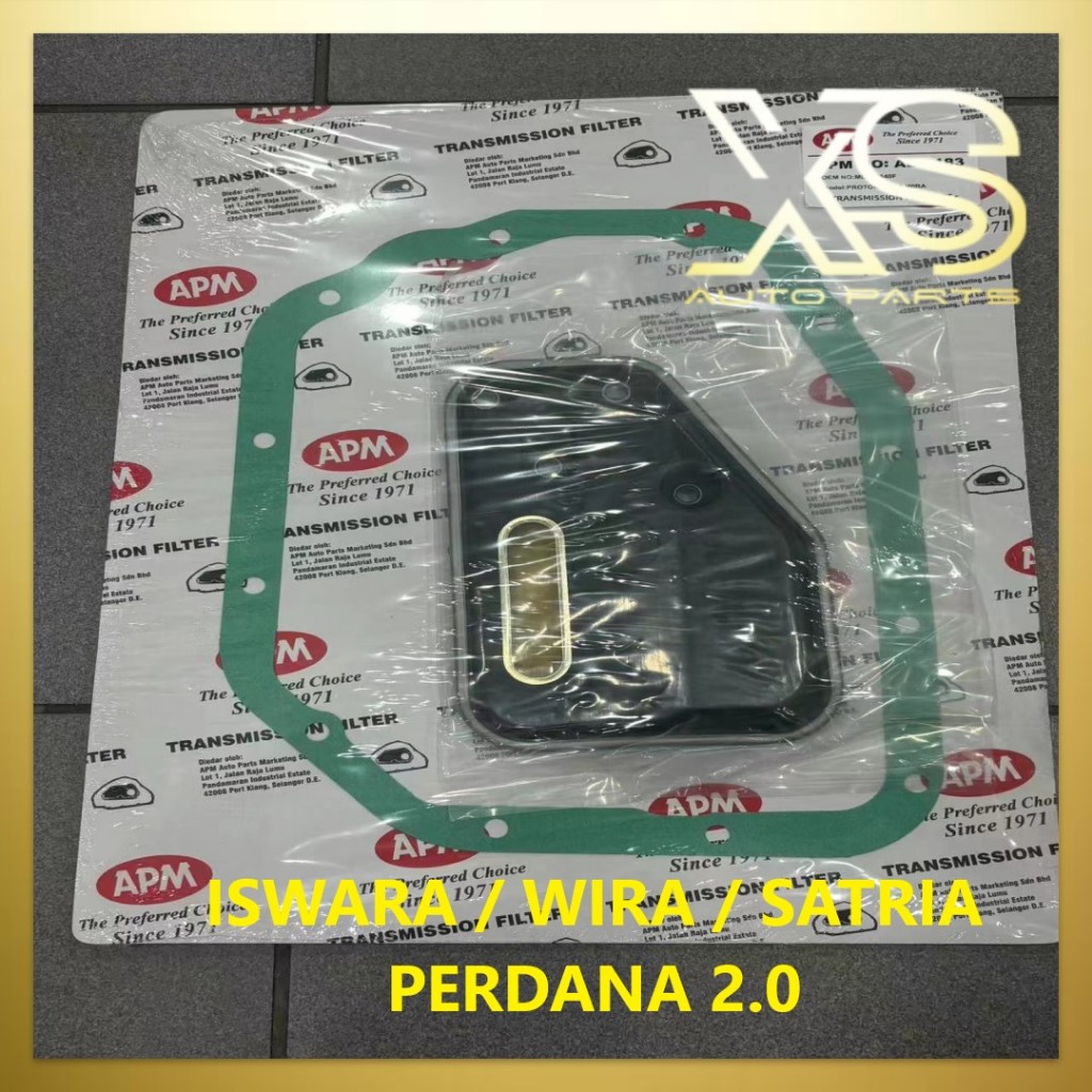 100% APM Auto Transmission Filter Kit Set ATF MD737840 PROTON WIRA ...