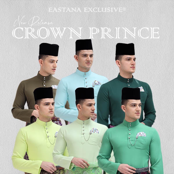 BAJU MELAYU CROWN PRINCE 2024 | Shopee Malaysia