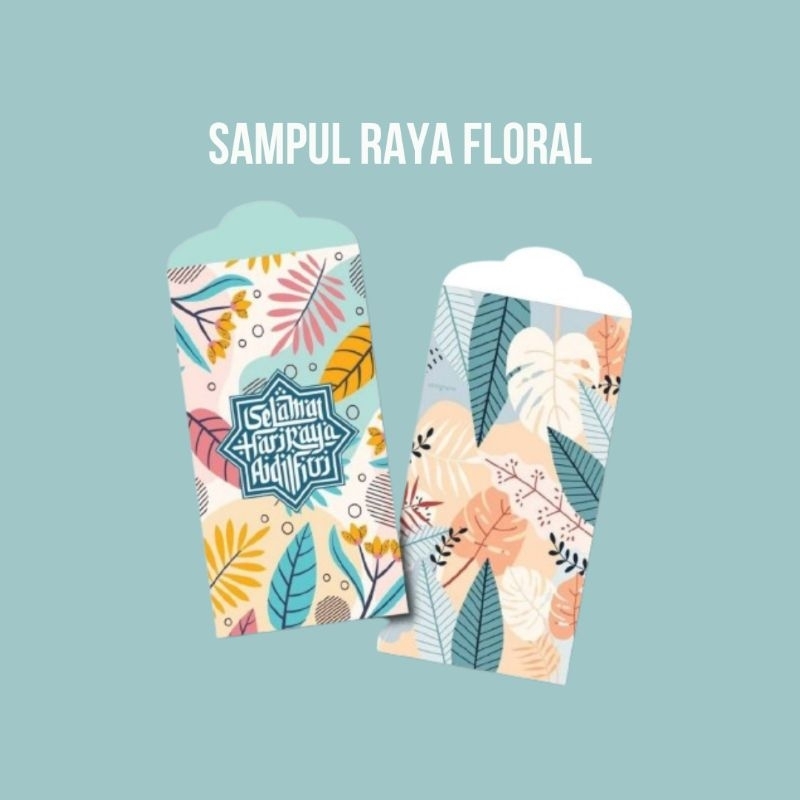 Sampul Duit Raya Design Floral | Shopee Malaysia