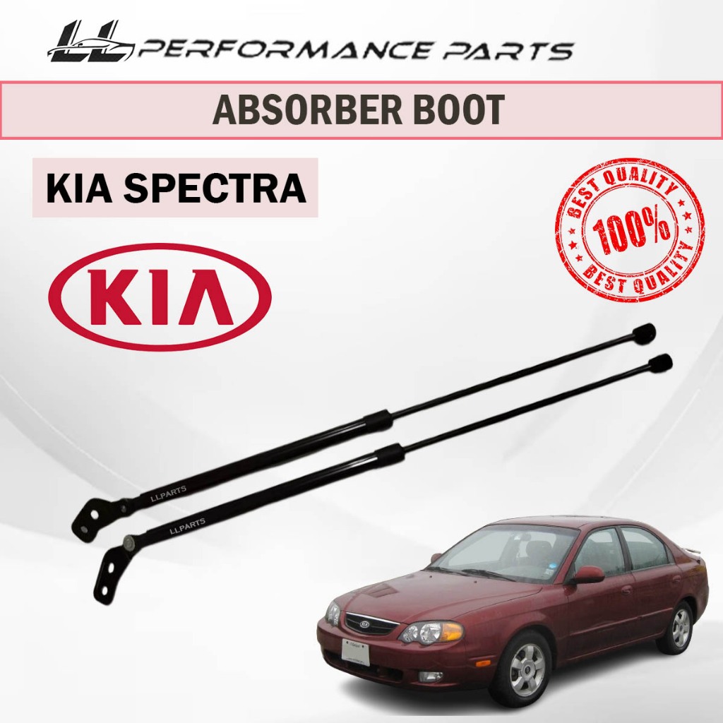 Kia Spectra Rear Bonnet Damper Absorber Boot Left Right Gas Spring Set ...