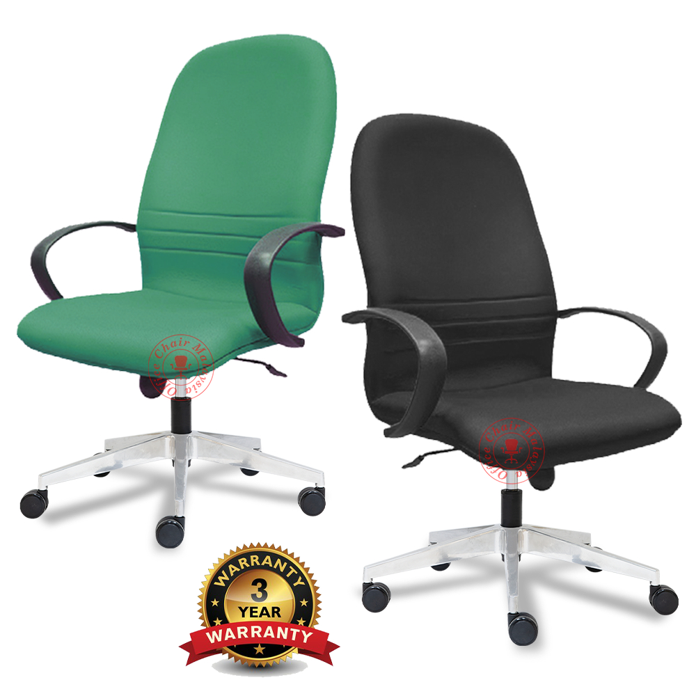 Economy Office Chair / High Back Chair / Home Office Chair / Fabric ...