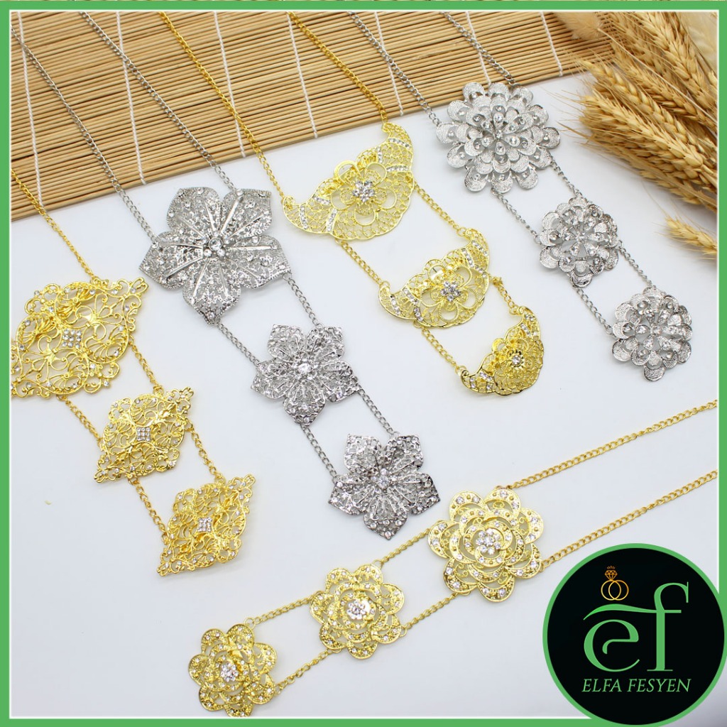 Dokoh Kebaya Berantai Traditional Dokoh Kebaya Juntai Kerongsang Kebaya ...