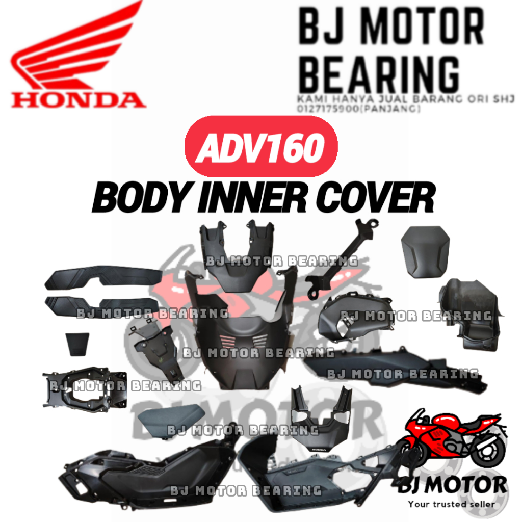 ADV160 BODY INNER COVER ADV160 INNER COVER 100% ORIGINAL HONDA | Shopee ...