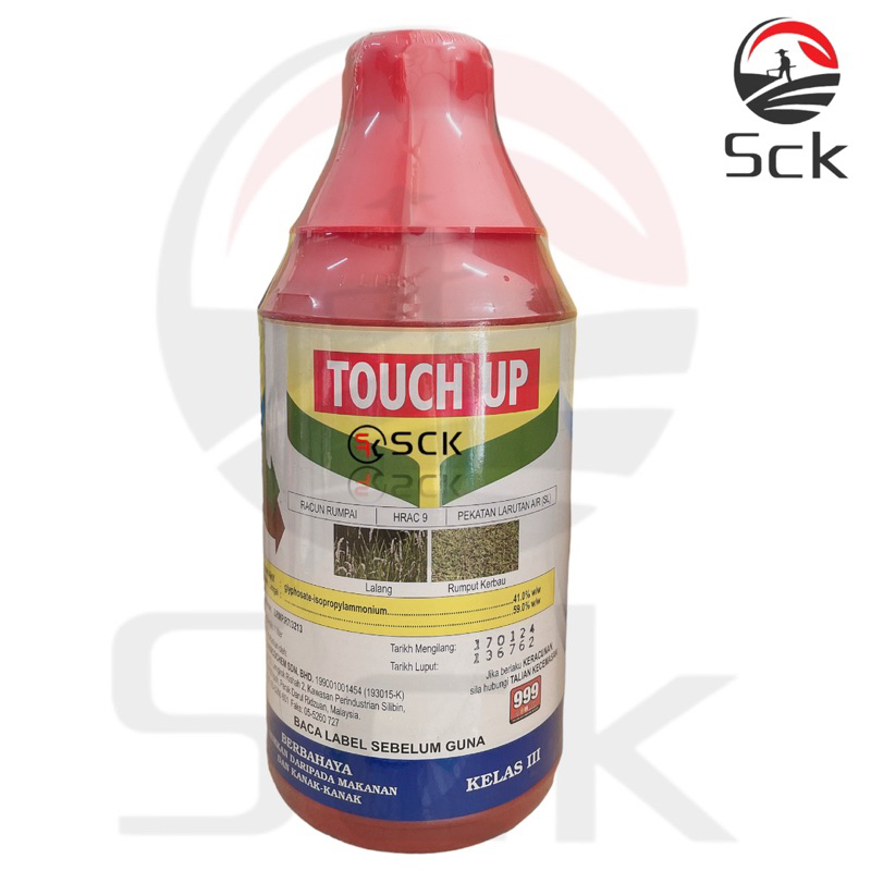 Touch Up 1Liter/Racun Rumput/Glyphosate 41% | Shopee Malaysia