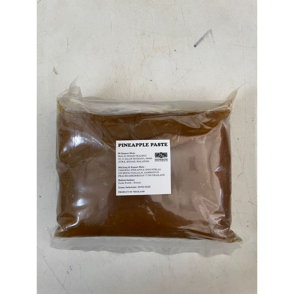 PINEAPPLE PASTE 1 KG (PRODUCT OF THAILAND) | Shopee Malaysia