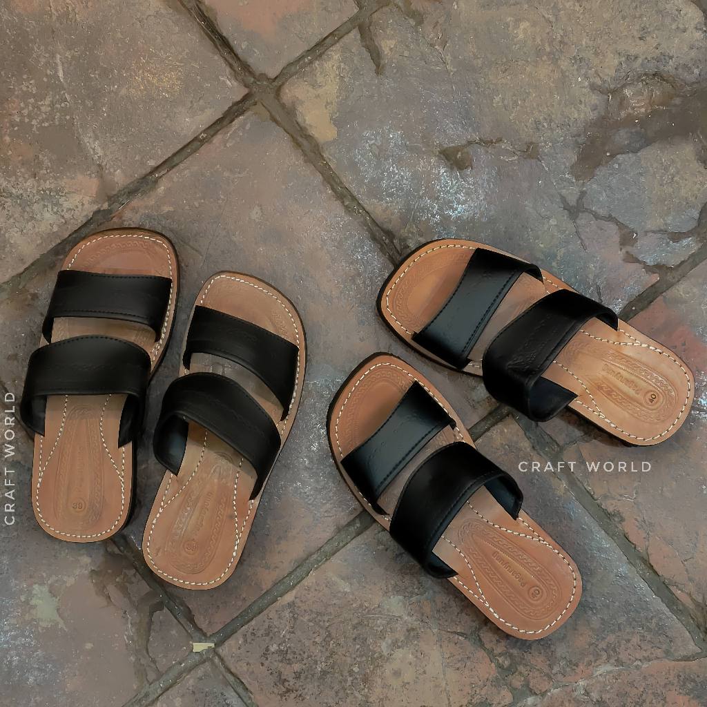 Capal Kulit Lelaki 100% Kulit Original / Capal Raya | Shopee Malaysia