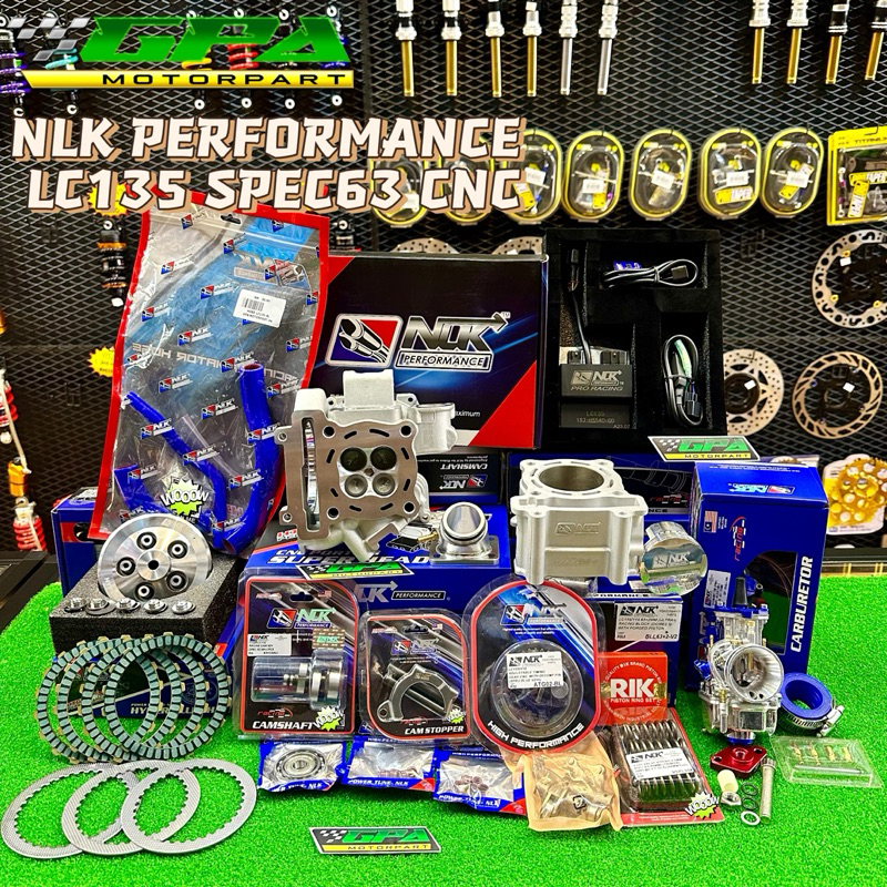 NLK PERFORMANCE COMBO SET SPEC63 LC135 SUPERHEAD 20/23 CNC V3+ BLOCK SET V2 63MM SUPER CERAMIC ...