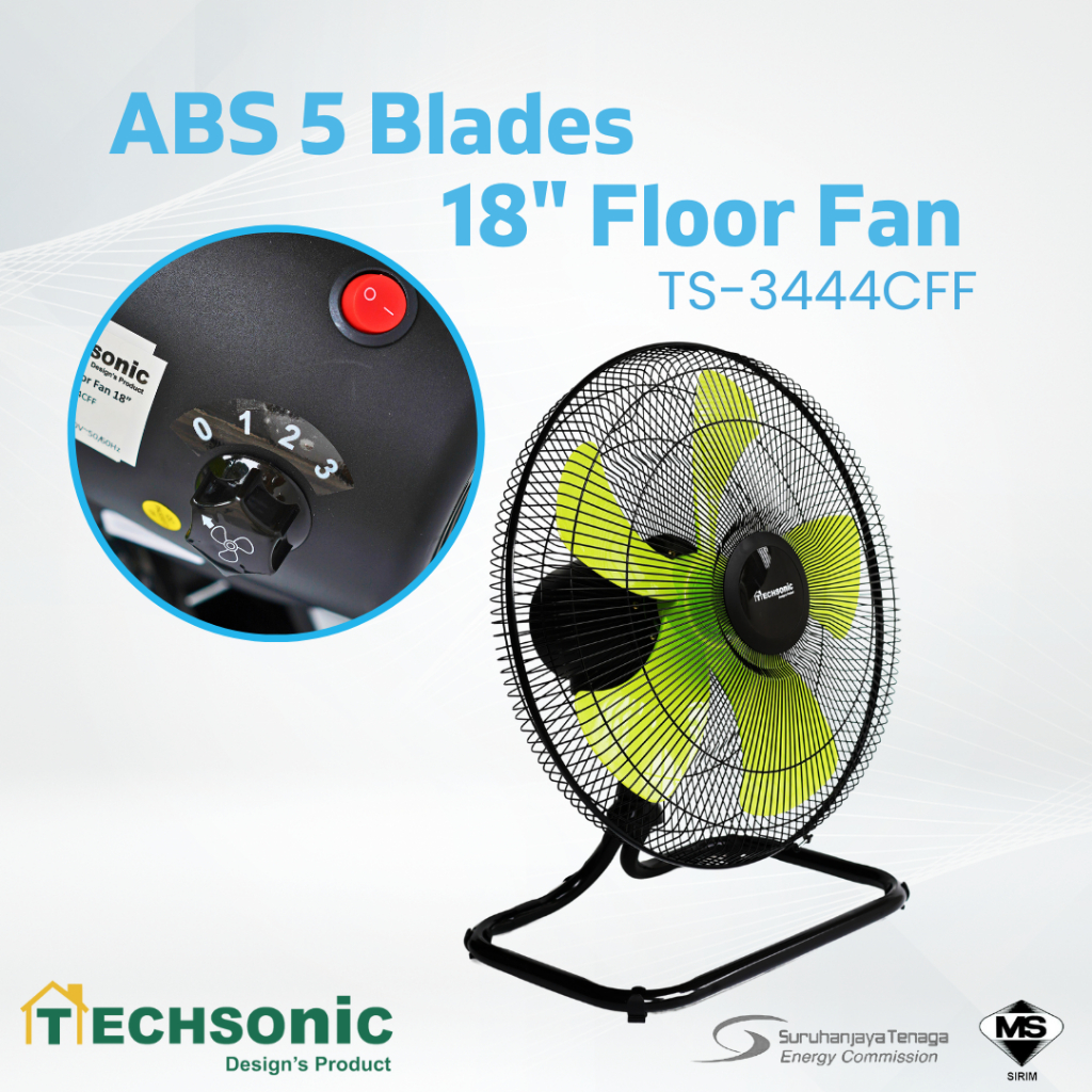FUJIBIN | TECHSONIC｜SUMSONIC Fan 18"/20" Industrial Stand/Wall/Floor ...
