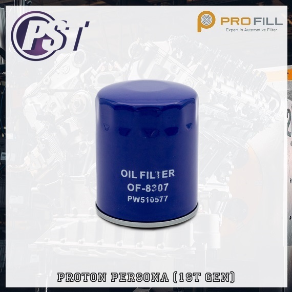 PST Oil Filter PW510577 (OF-8307) - Proton Persona (1st Gen) 2007-15 ...