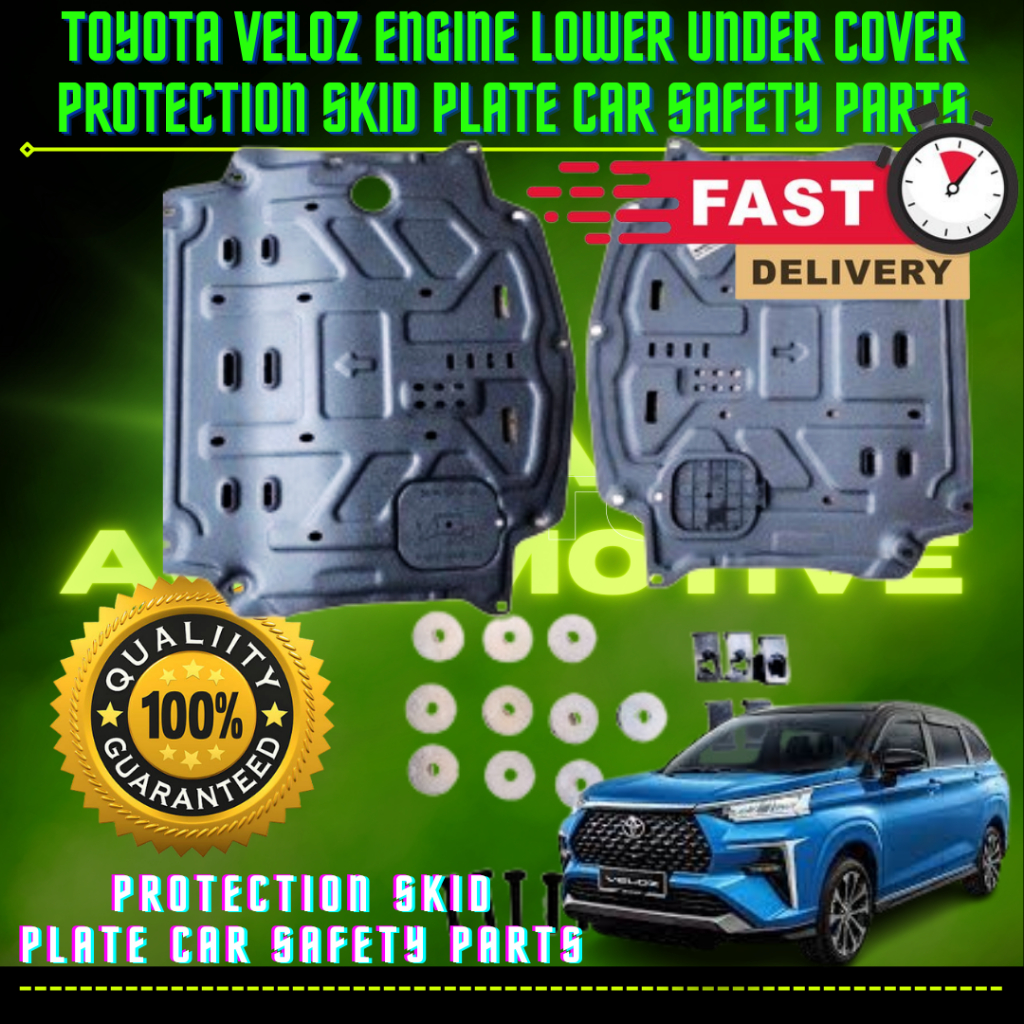 TOYOTA VELOZ ENGINE LOWER UNDER COVER PROTECTION SKID PLATE CAR SAFETY ...