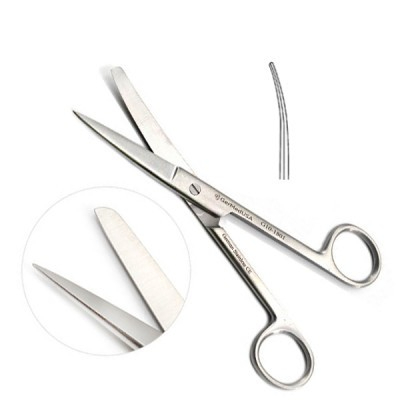 OPERATING SCISSOR SHARP/BLUNT CURVED 5" - 13CM | Shopee Malaysia