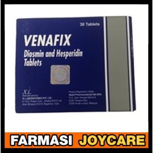 Venafix Diosmin Hesperidin 500mg 10s / 30s (Exp: May 2026) Ubat Buasir ...