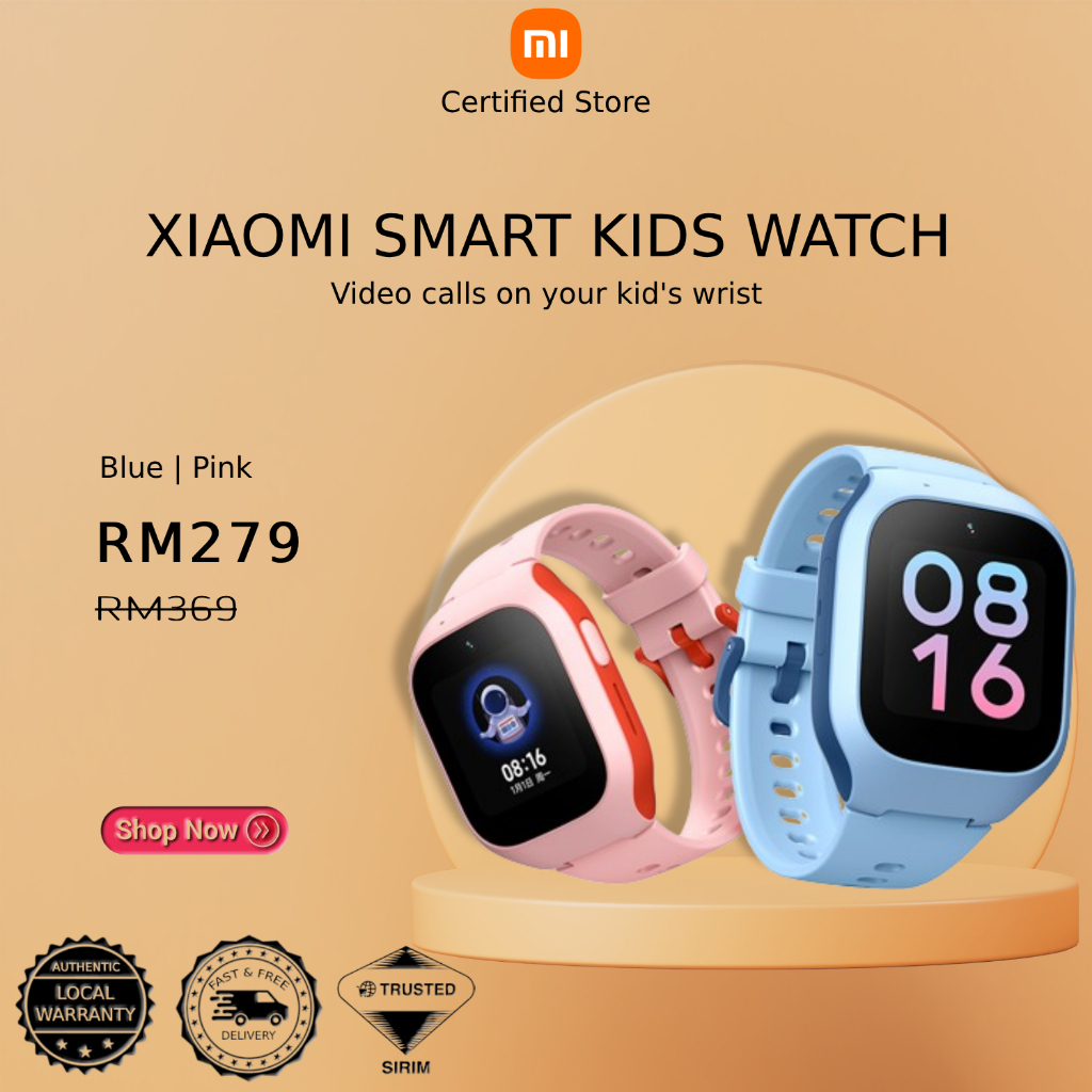 Xiaomi Smart Kids Watch | Shopee Malaysia