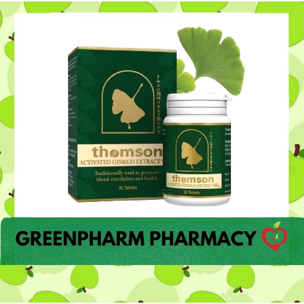 Thomson Activated Ginkgo 40mg 30's (EXP: 09/2027) | Shopee Malaysia