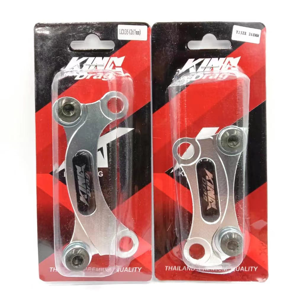 267MM DISC PLATE BRACKET KINGDRAG 267 MM ALLOY CHORM Y15ZR LC135 Y15 LC ...