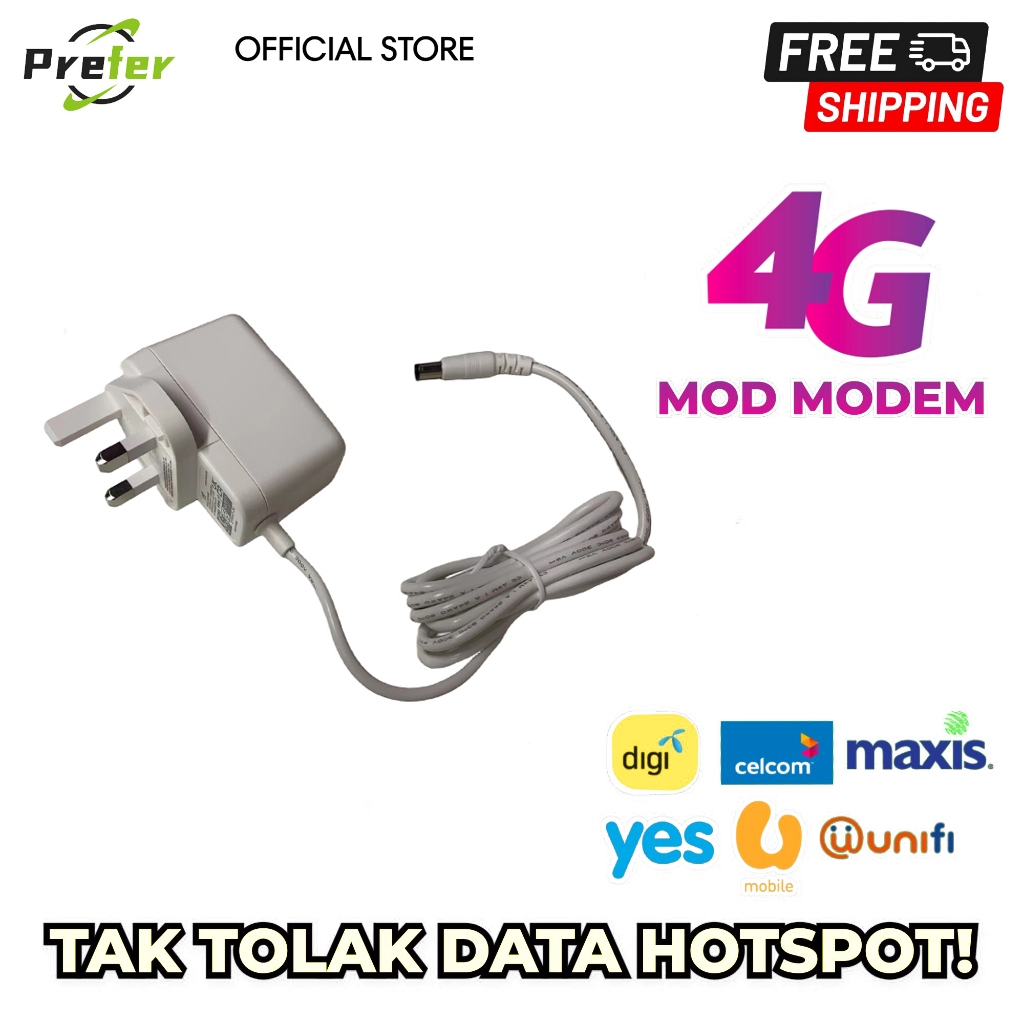 Original Power Adapter Charger DC 12V 2A 3pin Wall AC LED CCTV 1m 2m 3m Unifi plus modem b310 ...