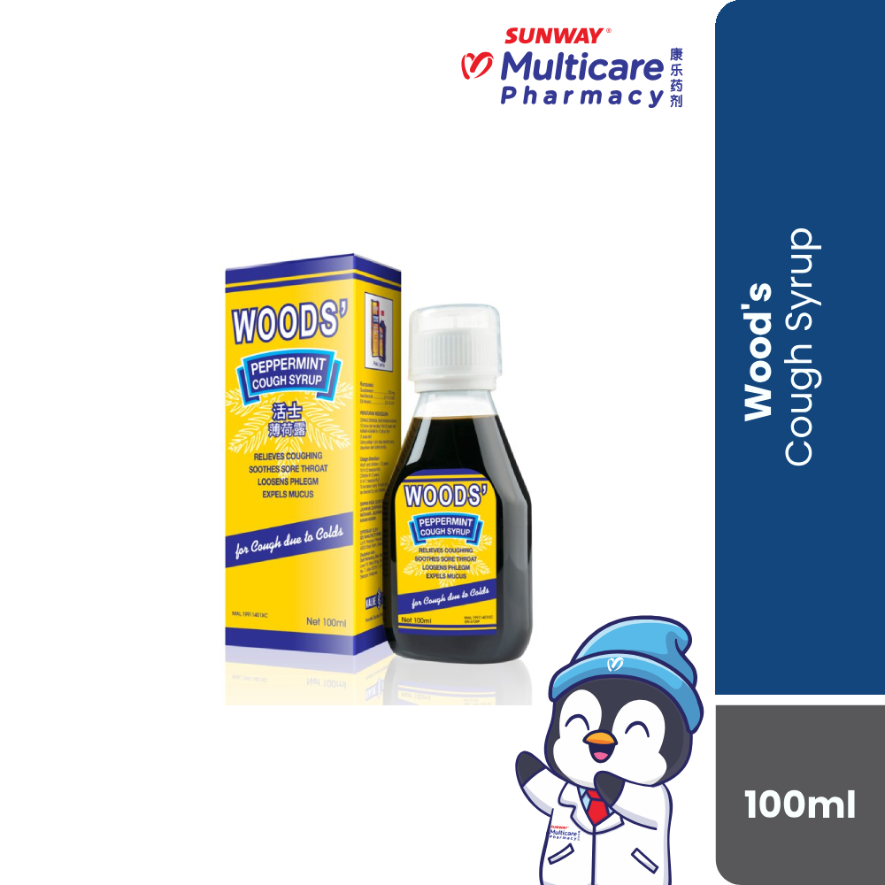 Wood'S Cough Syrup 100ml | Shopee Malaysia
