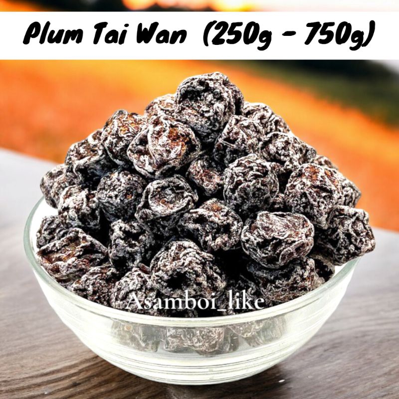 250g /500g /750g Asam Plum Tai Wan Mei masam manis ada biji | Shopee Malaysia