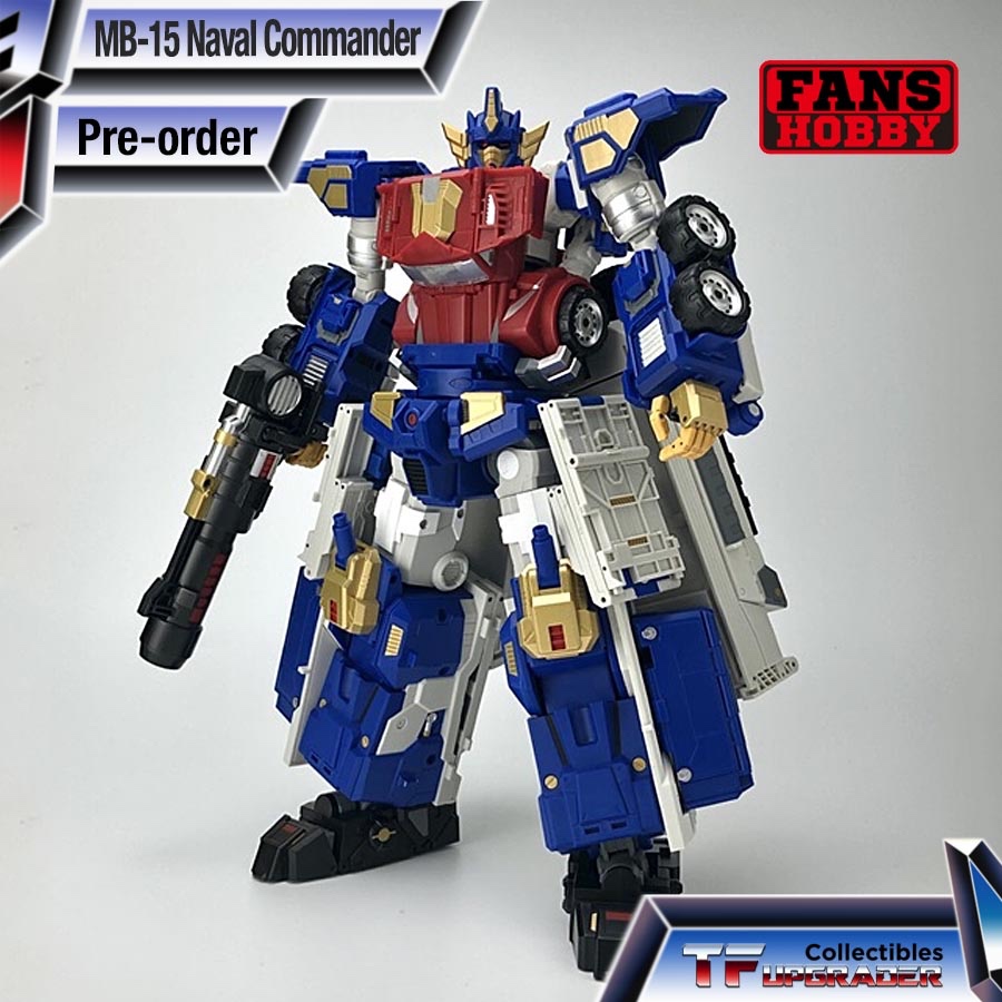 [Back-to-Back Order] Fans Hobby Master Builder MB-15 Naval Commander ...