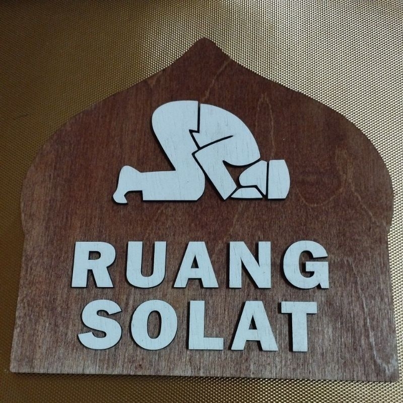 Bilik / Ruang Solat Signage. Islamic Designs / Decorations. | Shopee ...