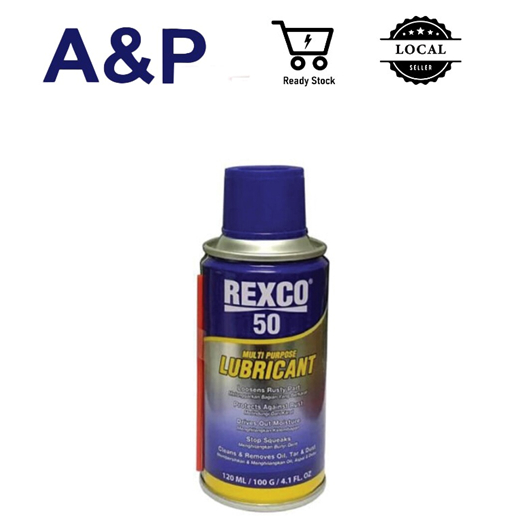 REXCO 50 MULTI PURPOSE LUBRICANT 120ML | Shopee Malaysia