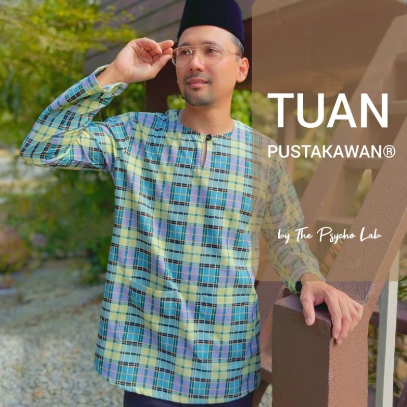 TUAN PUSTAKAWAN by The Psycho Lab Limited Edition Baju Kurta Baju ...