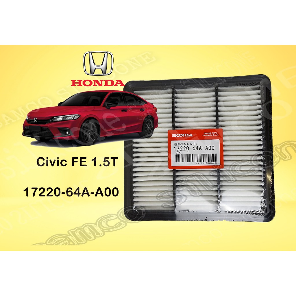 Air Filter Honda Civic FE / FL 1.5T TEA Eleventh Generation 17220-64A ...