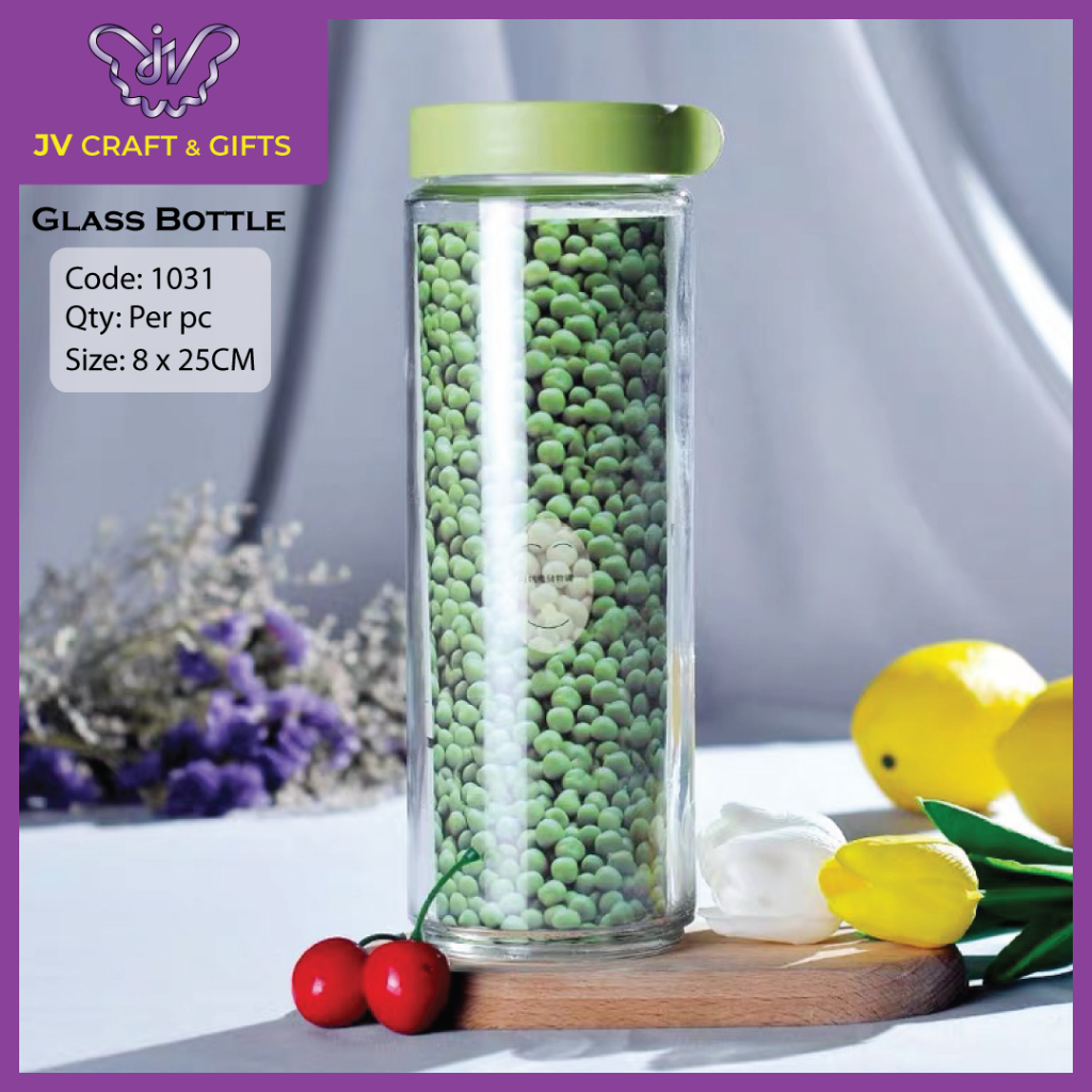 Glass Container / Balang Bekas Kaca/ Balang Kaca Crystal / Balang Kuih ...