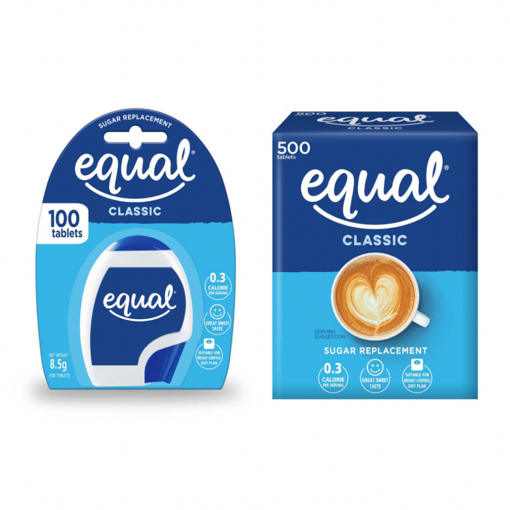 怡口糖 Equal Classic Tablet 100’s / 500’s 0 Calorie Sweetener Tablets ...