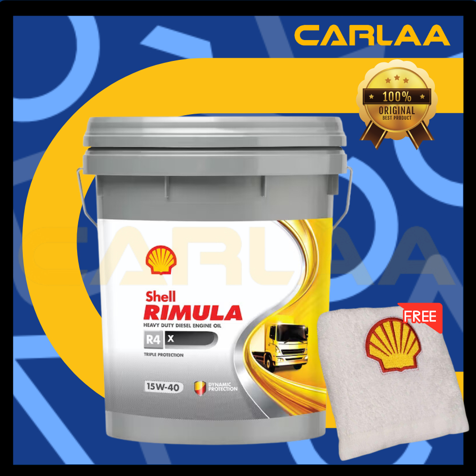 Shell RIMULA R4X 15W-40 Diesel Engine Oil Shell Diesel Engine Oil R4X ...