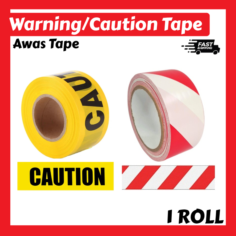 Barricade Tape / Hazard Tape / Awas Tape / Warning Tape / Caution Tape ...