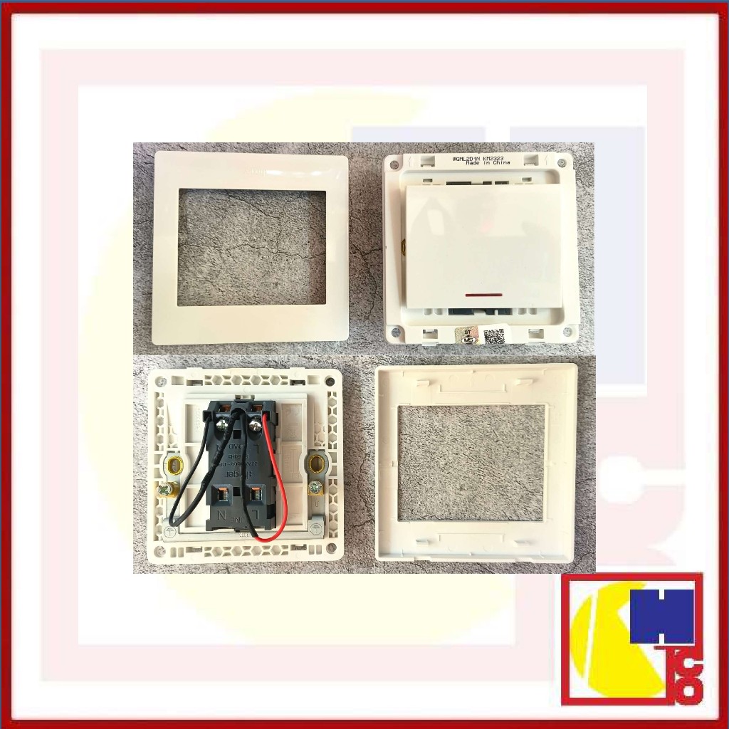 HAGER MUSE 20A 1G DP SW. NEON - WGML2D1N (P-556) | Shopee Malaysia