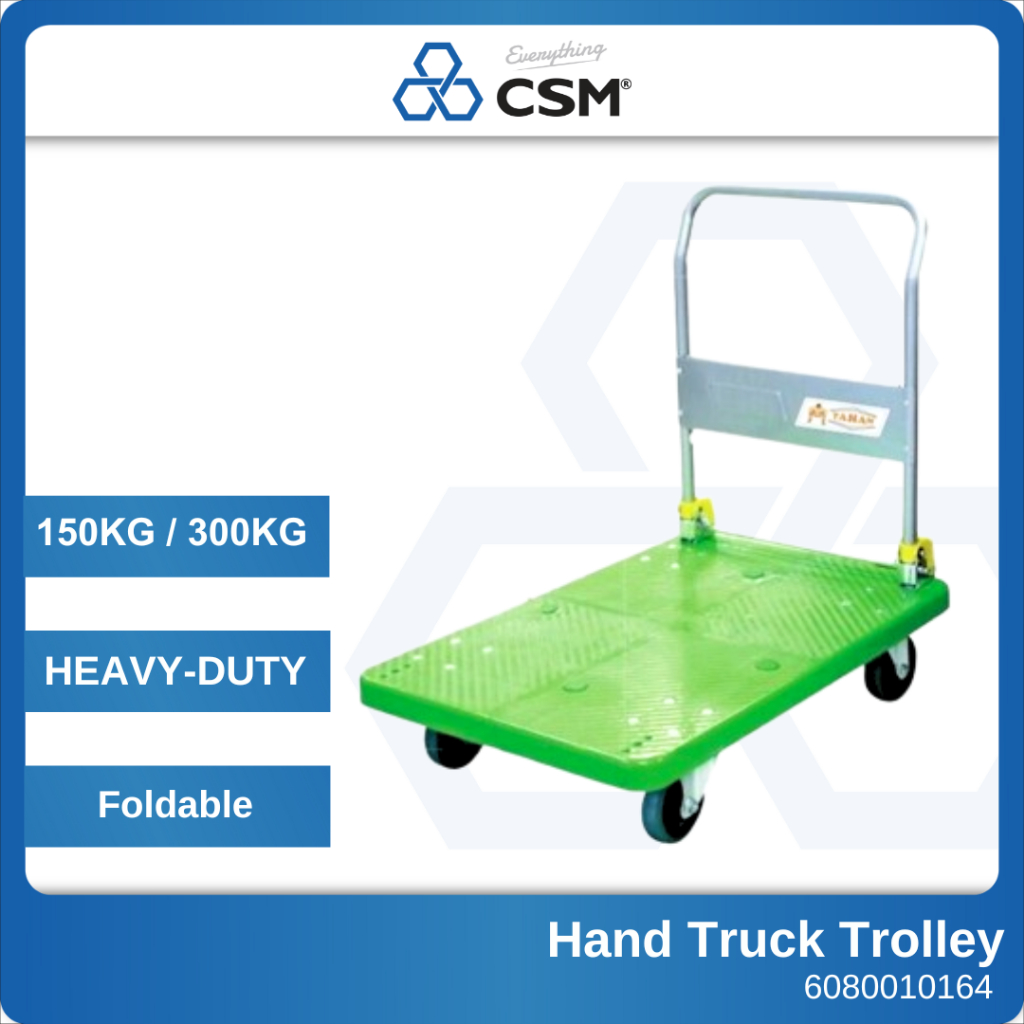 CSM TAHAN Heavy Duty Iron Foldable Platform Hand Truck Trolley 150kg ...