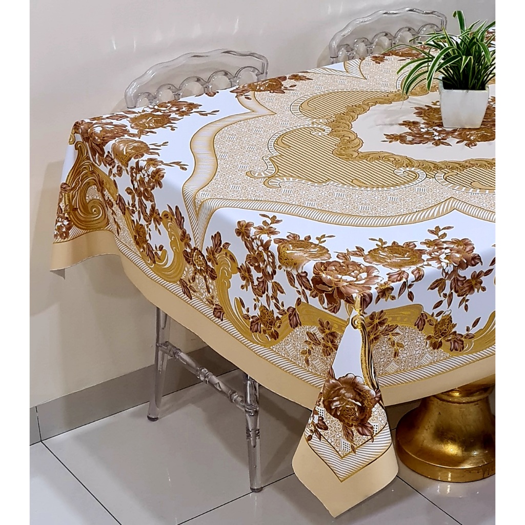 Alas Meja Makan 6 Kerusi Corak Exclusive READY STOCK ! # lapik meja ...