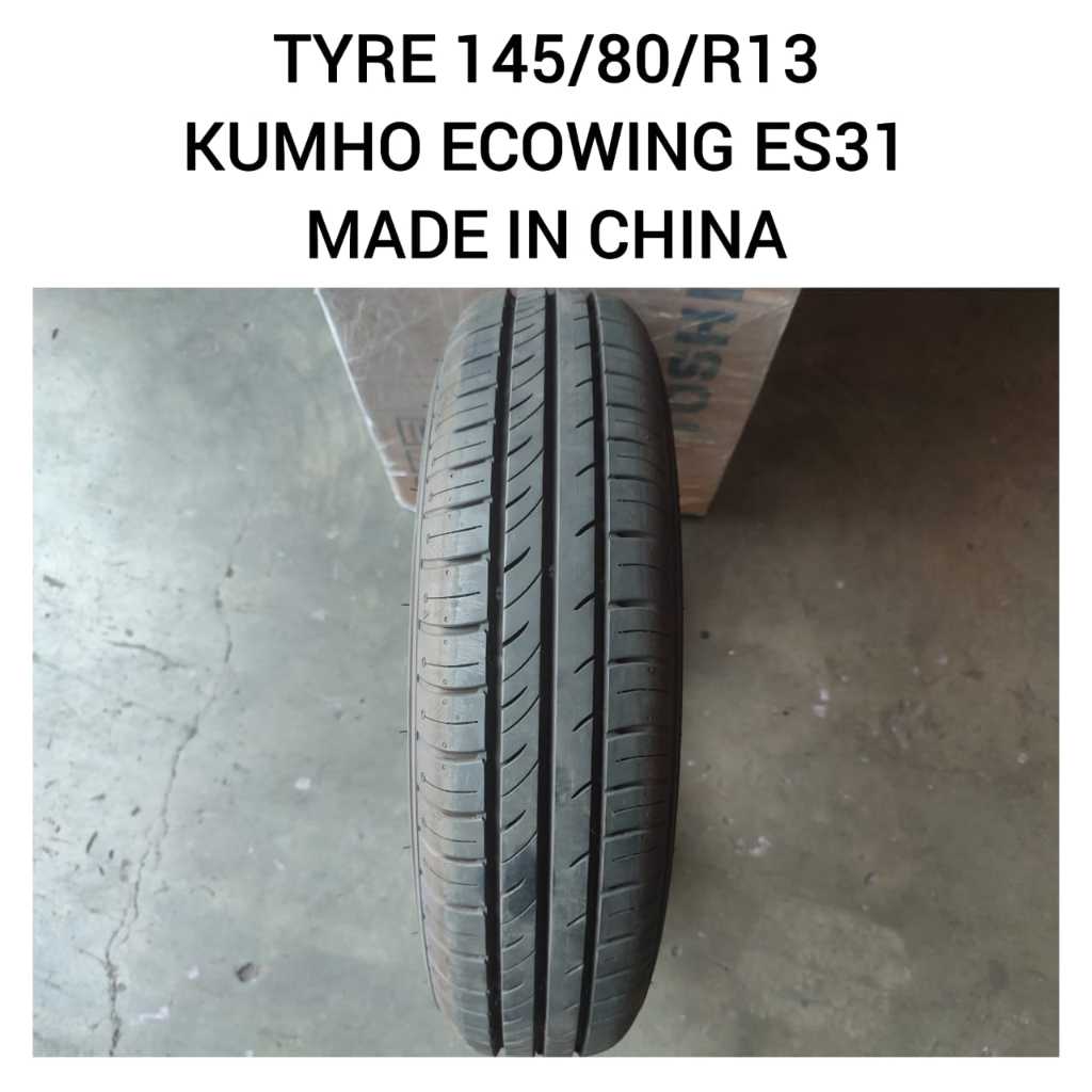 🇯🇵🇯🇵 Tyre 145/80/R13 Kumho Ecowing ES31 Tyre / Tayar / Tire | Shopee Malaysia