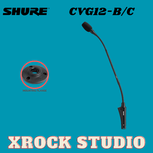 Shure CVG12-B/C Centraverse Cardioid Gooseneck Microphone ( CVG12BC / CVG12 B/C ) | Shopee Malaysia