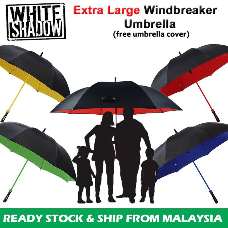 Extra Large Double Layer Wind Resisting Umbrella Big Size Oversize ...