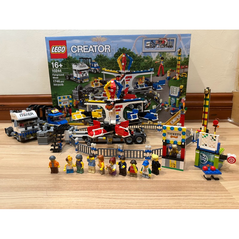 Lego Creator 10244 Fairground Mixer (preloved) | Shopee Malaysia