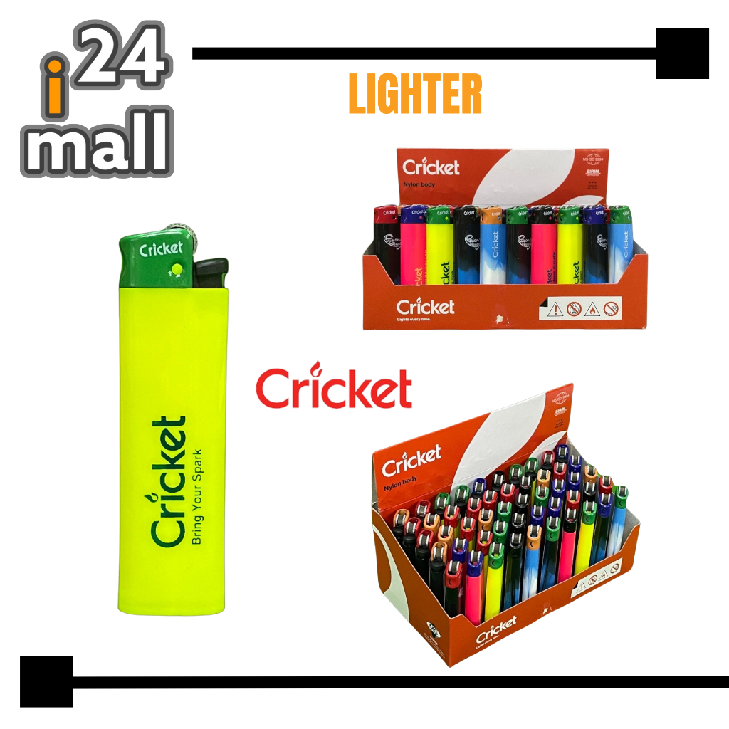 [ 1 Pcs] Cricket Lighter / Vance Lighter / Pemetik Api Cricket | Shopee ...