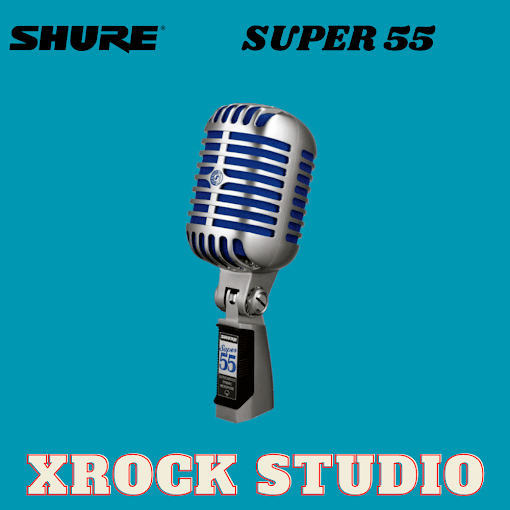 Shure SUPER 55 Deluxe Vocal Microphone ( Super-55 / Super55 ) | Shopee ...
