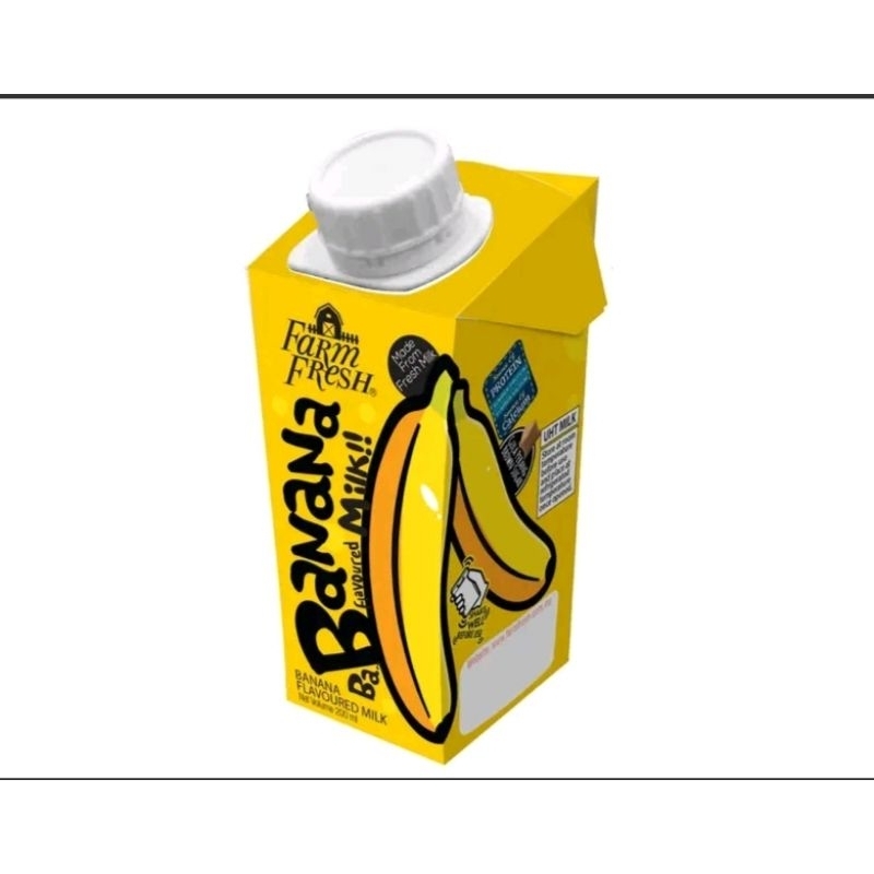 Susu Pisang UHT Farm Fresh 200ml | Shopee Malaysia