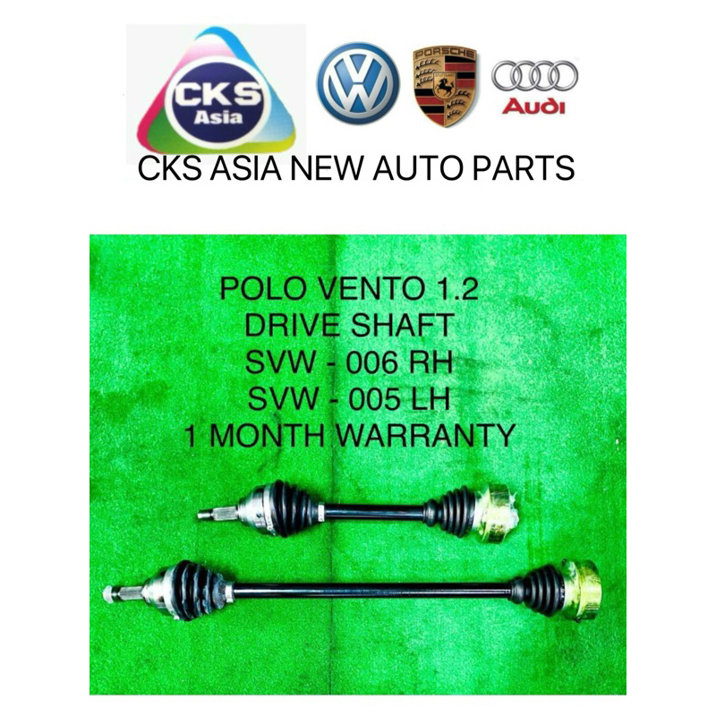 VOLKSWAGEN POLO 6R VENTO DRIVE SHAFT FRONT 1.2L CBZ TSI | Shopee Malaysia